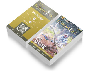 Hunting Business Card Design | Outdoor Advertising and Design Agency